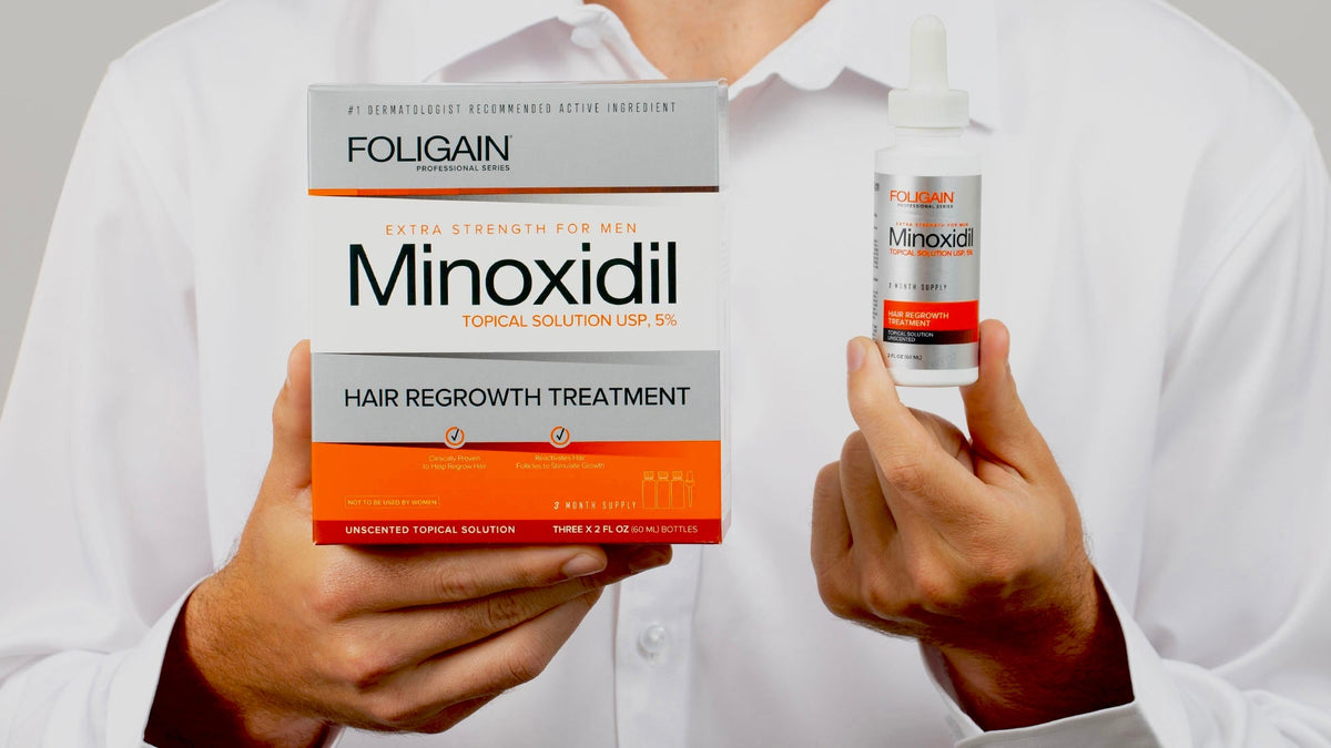 FOLIGAIN® Minoxidil for Men & Women – Hair Growth Treatment