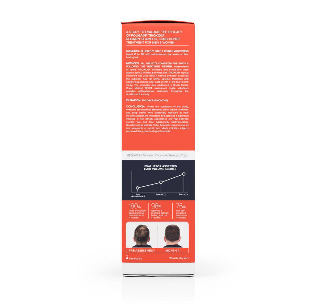 FOLIGAIN Triple Action Shampoo For Thinning Hair For Men with 2% ...